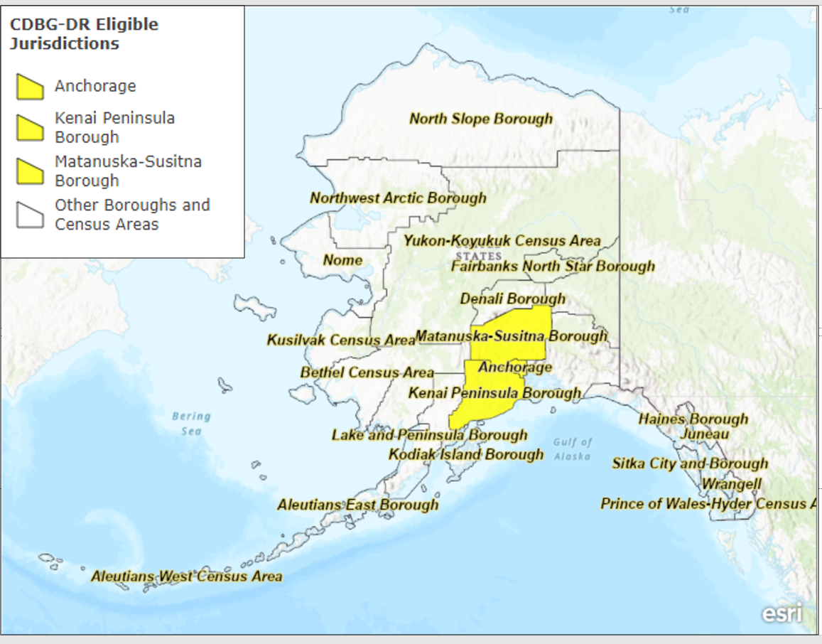 CDBG-MIT, Grants Section, Division of Community and Regional Affairs